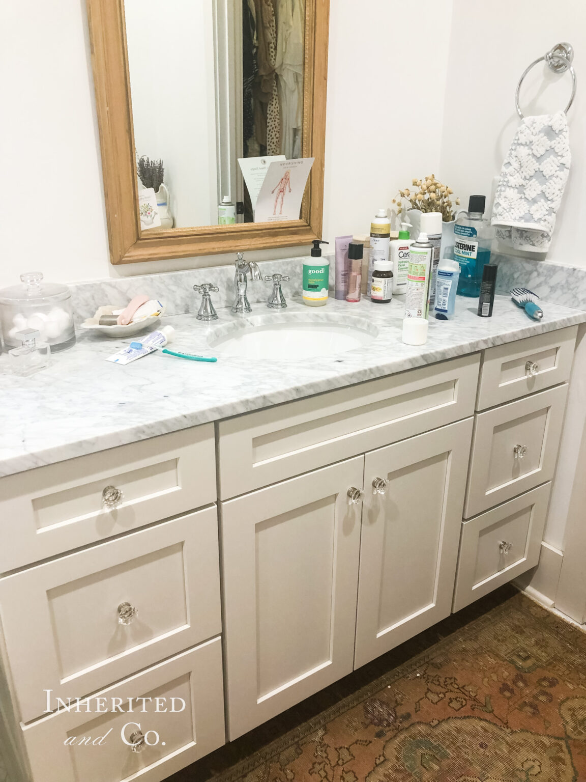 Six MUST-HAVE Bathroom Vanity Organizers | Inherited and Co.