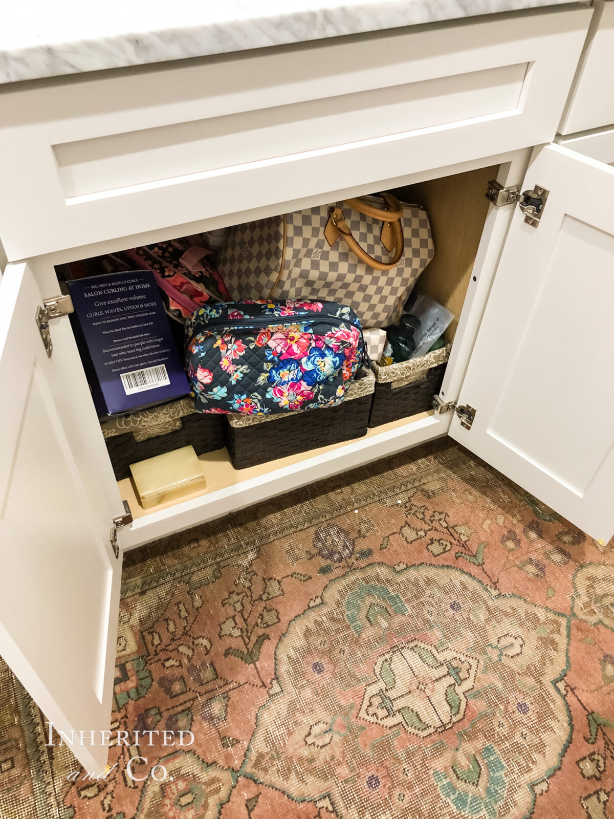 Six MUST-HAVE Bathroom Vanity Organizers | Inherited and Co.