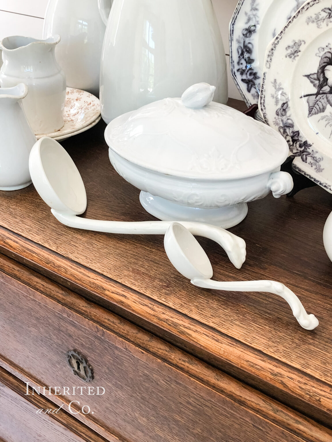 2 Ladles & an Ironstone Jardinière - Ironstone Unboxing (Old House Bin ...